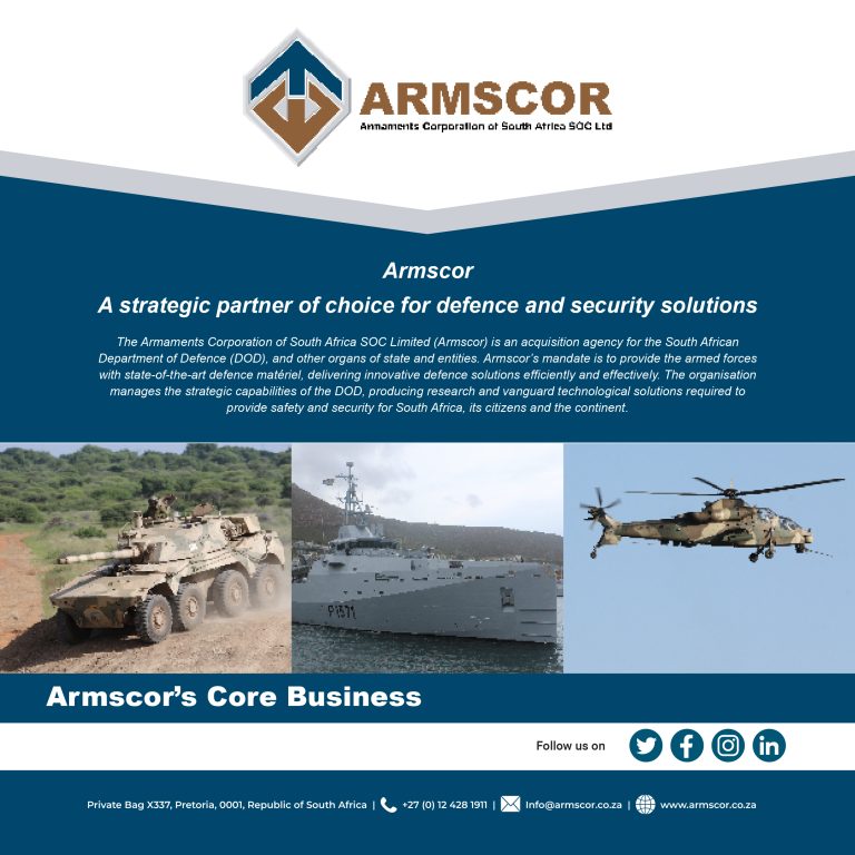 Armscor – Your strategic partner of choice for defence and security ...